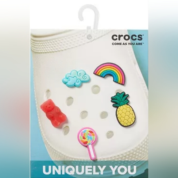 CROCS | Other | Crocs Happy Candy Adult 5pack Jibbitz Charm Set | Poshmark